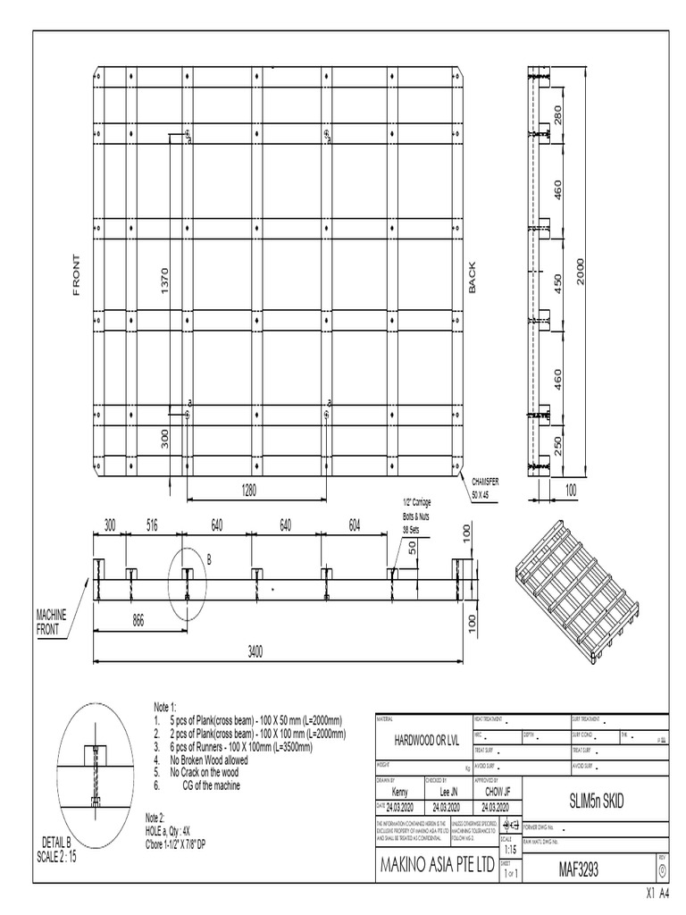Engineering Drawing for SLIM5n Skid | PDF | Industrial Processes ...