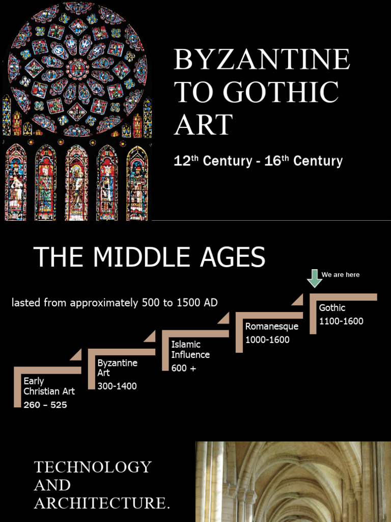 Lesson Plan 4 - Byzantine To Gothic | PDF