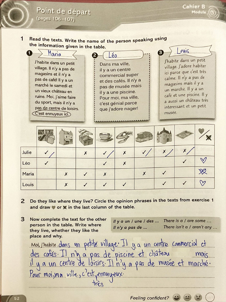French Homework 6 May 2024 | PDF