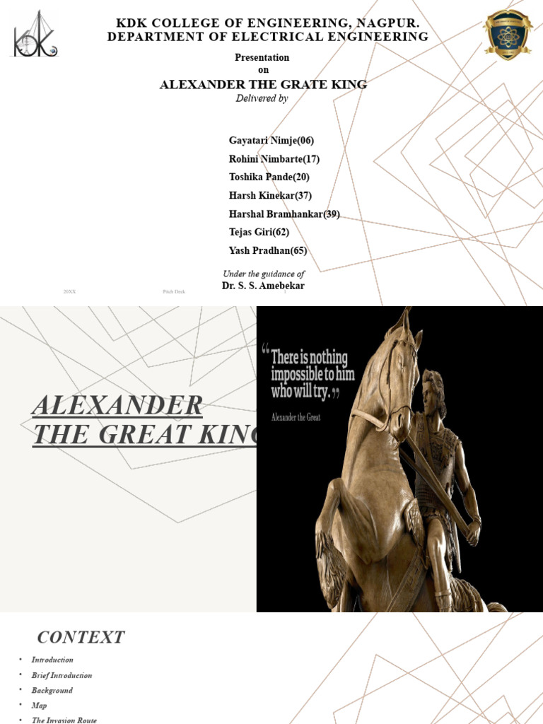 Alexander The Great | PDF | Alexander The Great | 1st Millennium Bc
