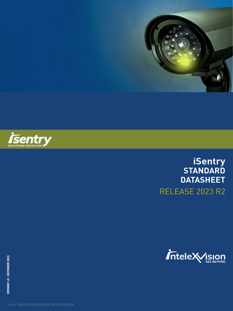 IntelXVision iSentryStandard-1 | PDF | Cloud Computing | Automation