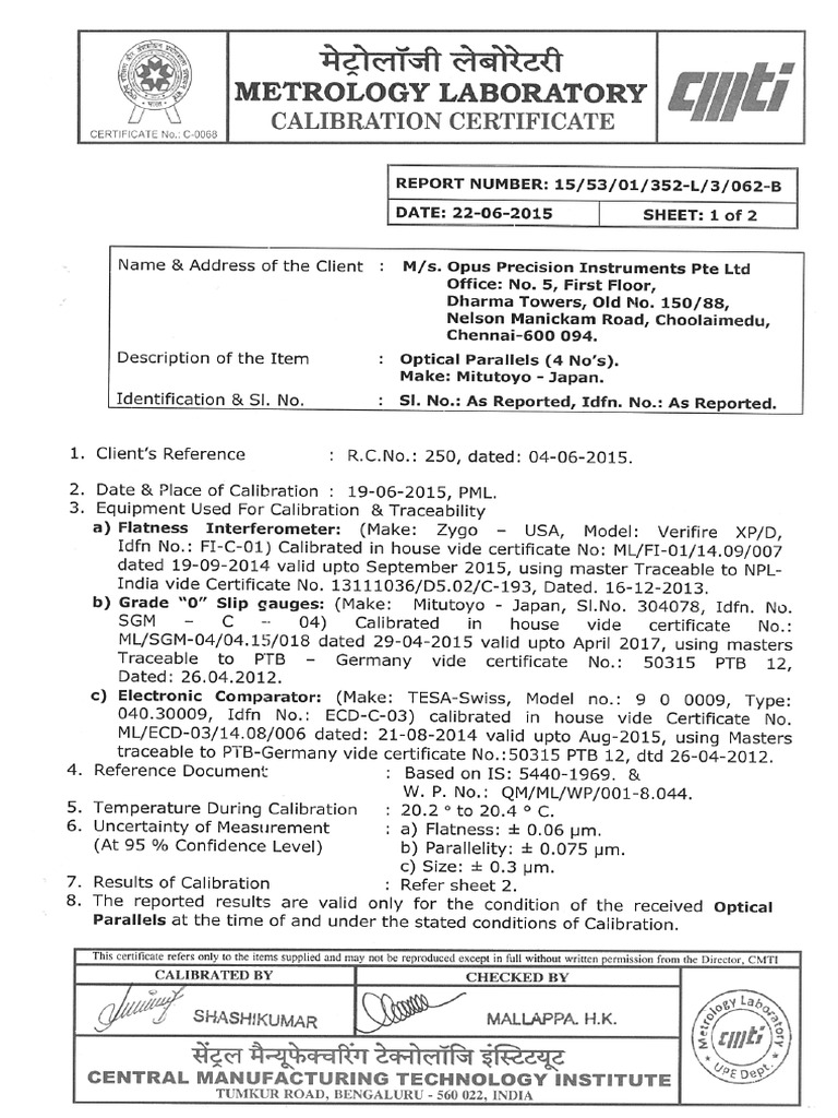Optical Parallel 2015 | PDF