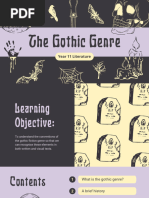 Gothic Genre Codes and Conventions | PDF