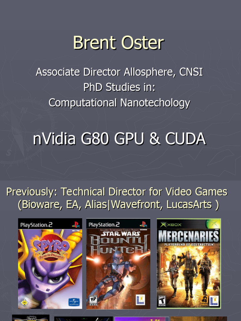 G80 Cuda | PDF | Integer (Computer Science) | Graphics Processing Unit