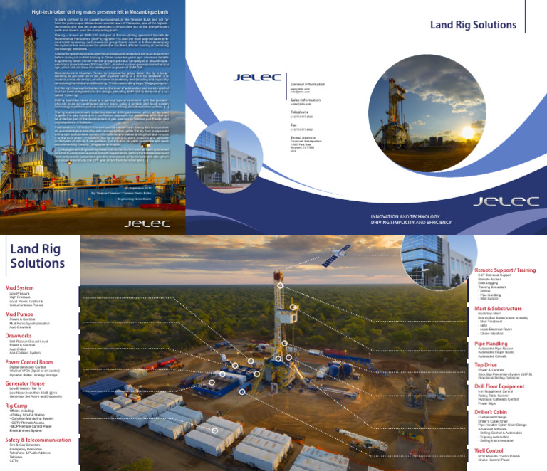 Land-Rig-Equipment | PDF | Drilling Rig | Oil Well
