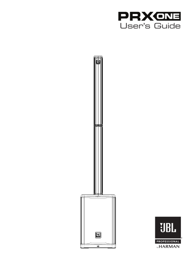 PRX One | PDF | Equalization (Audio) | Electronics