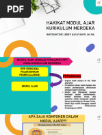 Isi Dan Komponen Modul Ajar Kurikulum Merdeka | PDF | Seni