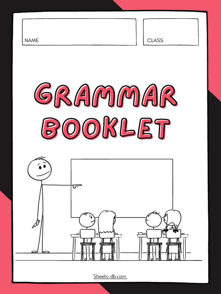 Grammar Booklet | PDF | Grammatical Tense | Verb