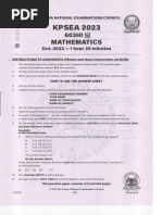 Grade 6 Kpsea Answer Sheet | PDF | Student Assessment And Evaluation ...