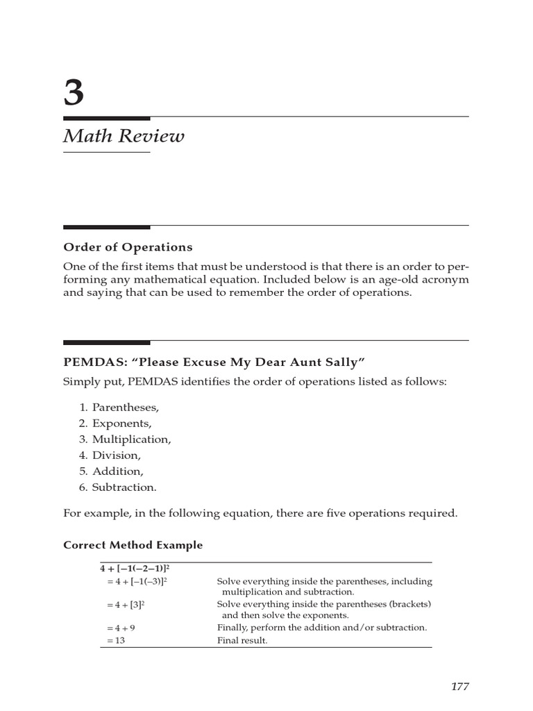 3 - Math Review | PDF | Trigonometric Functions | Numbers