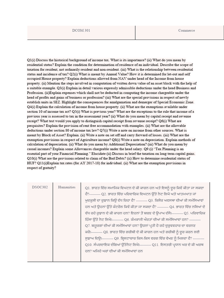 All Important Question (1) | PDF