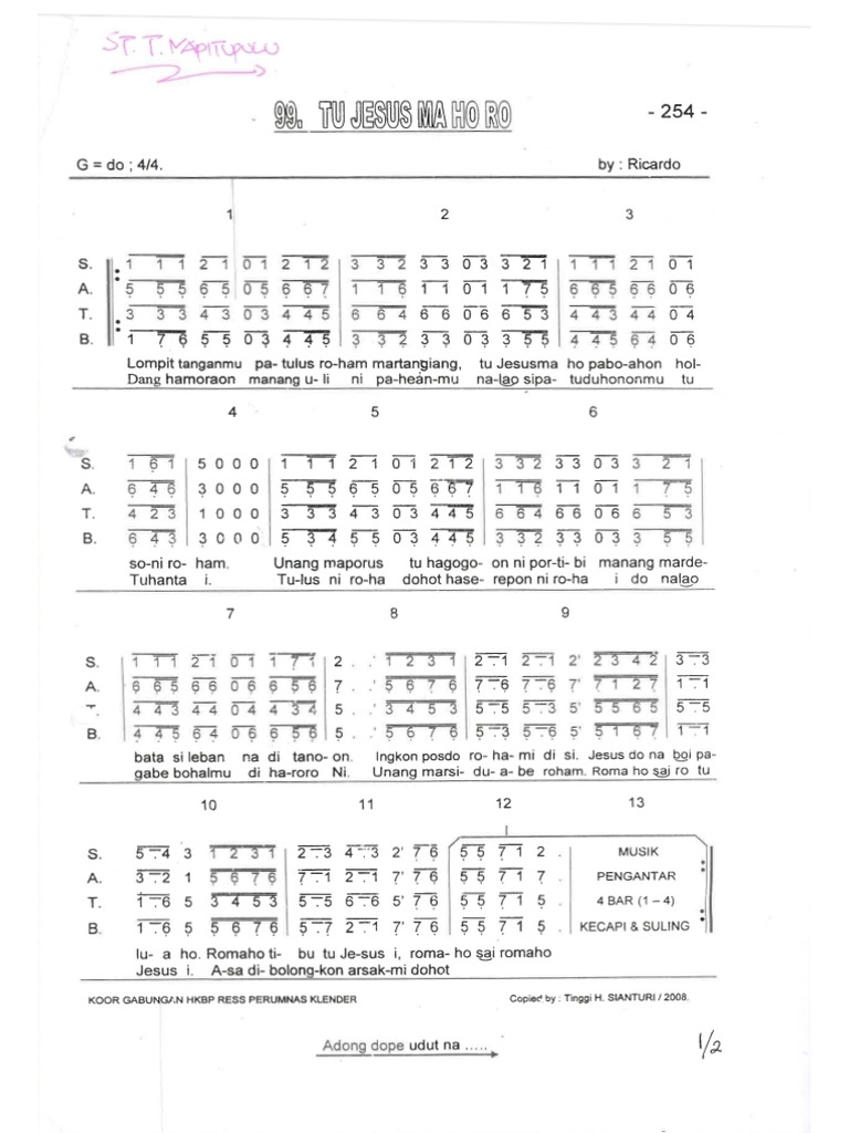 Loppit Tanganmu | PDF