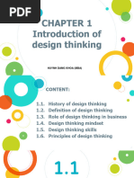 Design Thinking Notes Unit-1 | PDF | Innovation | Design Thinking