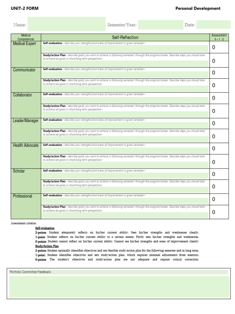 UNIT-2 FORM - Filable | PDF | Health Care | Informed Consent