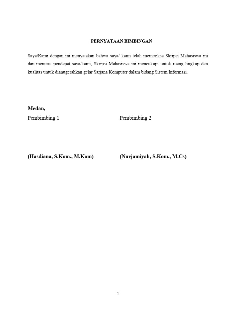 Daftar Isi Fix | PDF