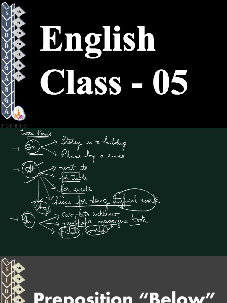 English Classs - 5 | PDF