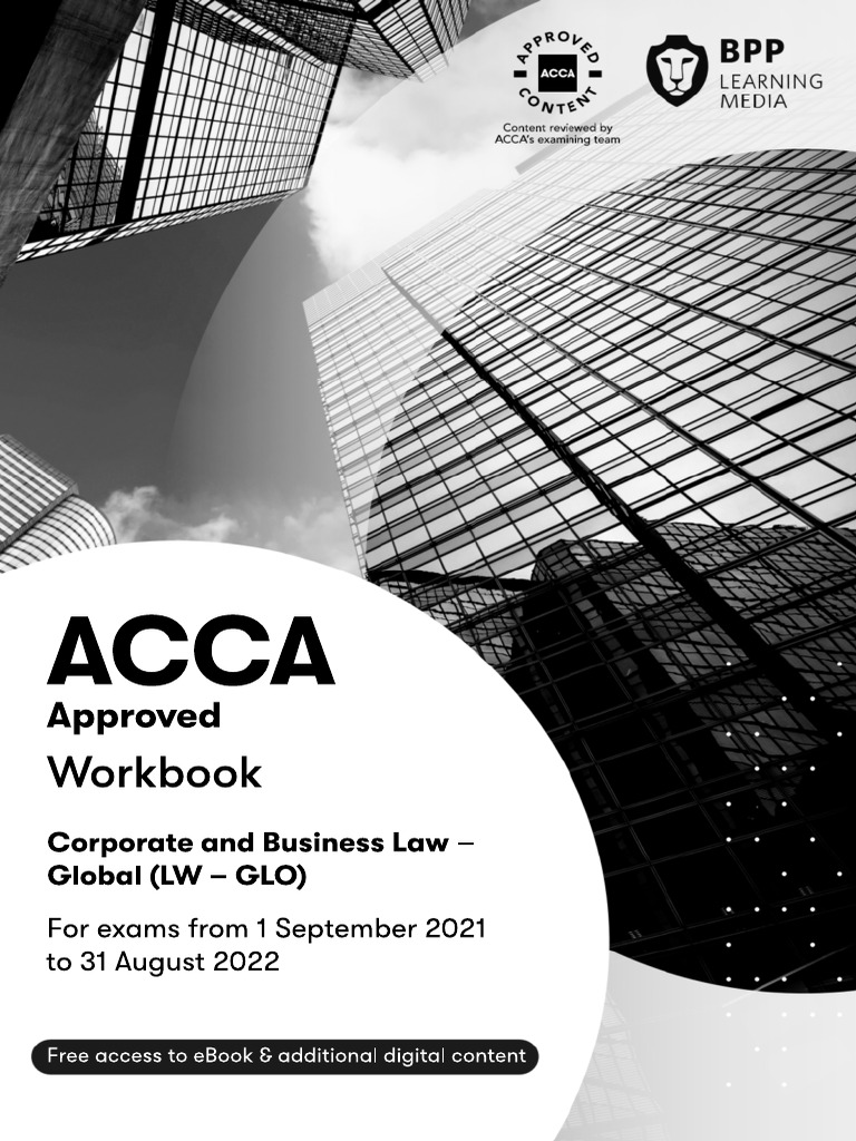 F4 BPP Textbook - 2022 (Global) | PDF