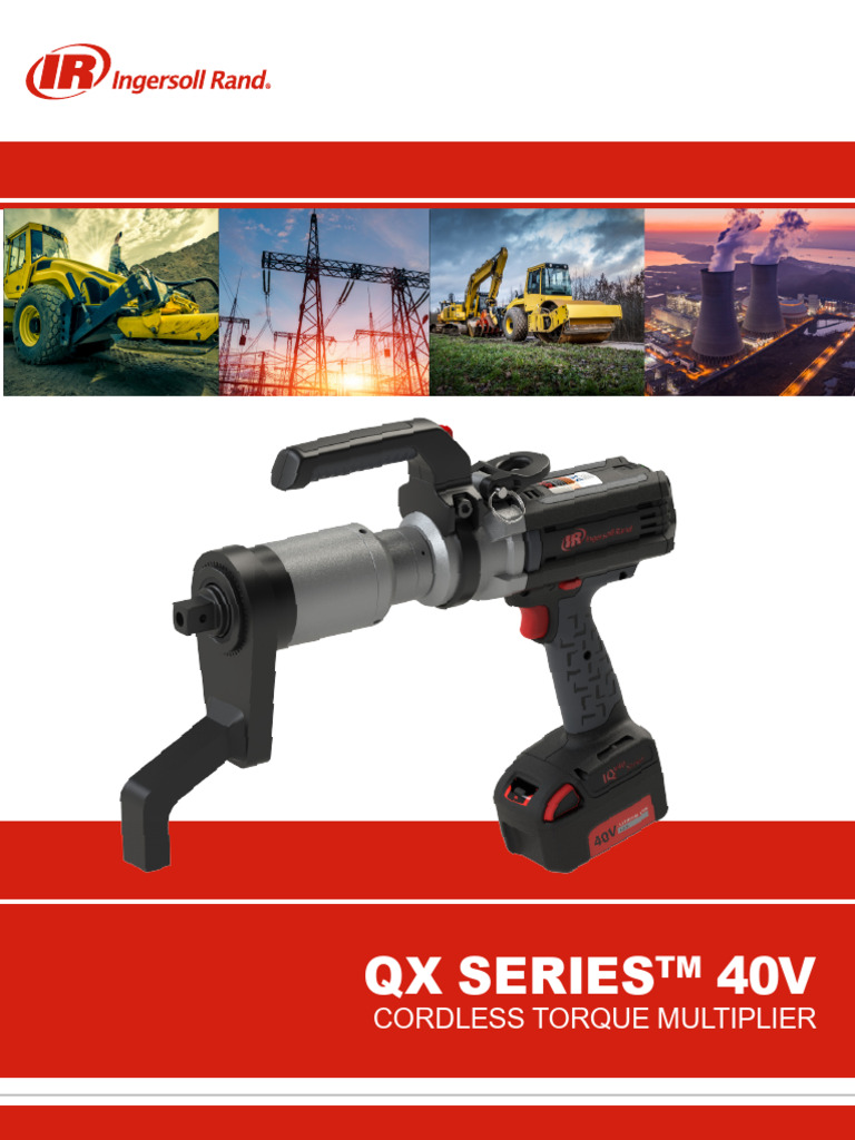 QX Series Ingersoll Rand | PDF | Application Software | Bluetooth