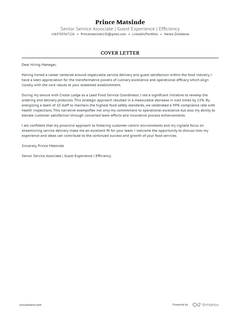 Prince Mats in de Cover Letter | PDF | Business