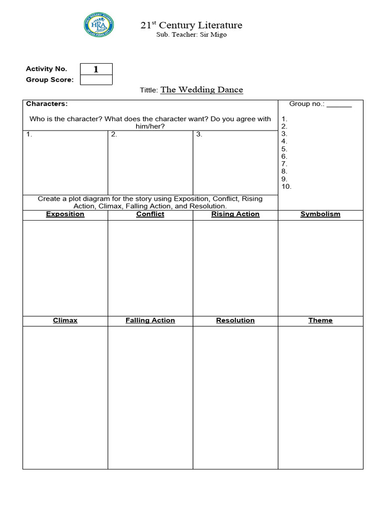 21st Activity Template | PDF