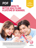 Aia Health Shield Gold Max English Brochure | PDF | Hospital | Deductible