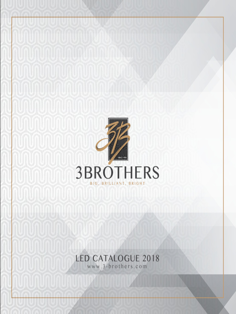 3Brothers LED Lighting Catalogue | PDF | Lighting | Light Emitting Diode