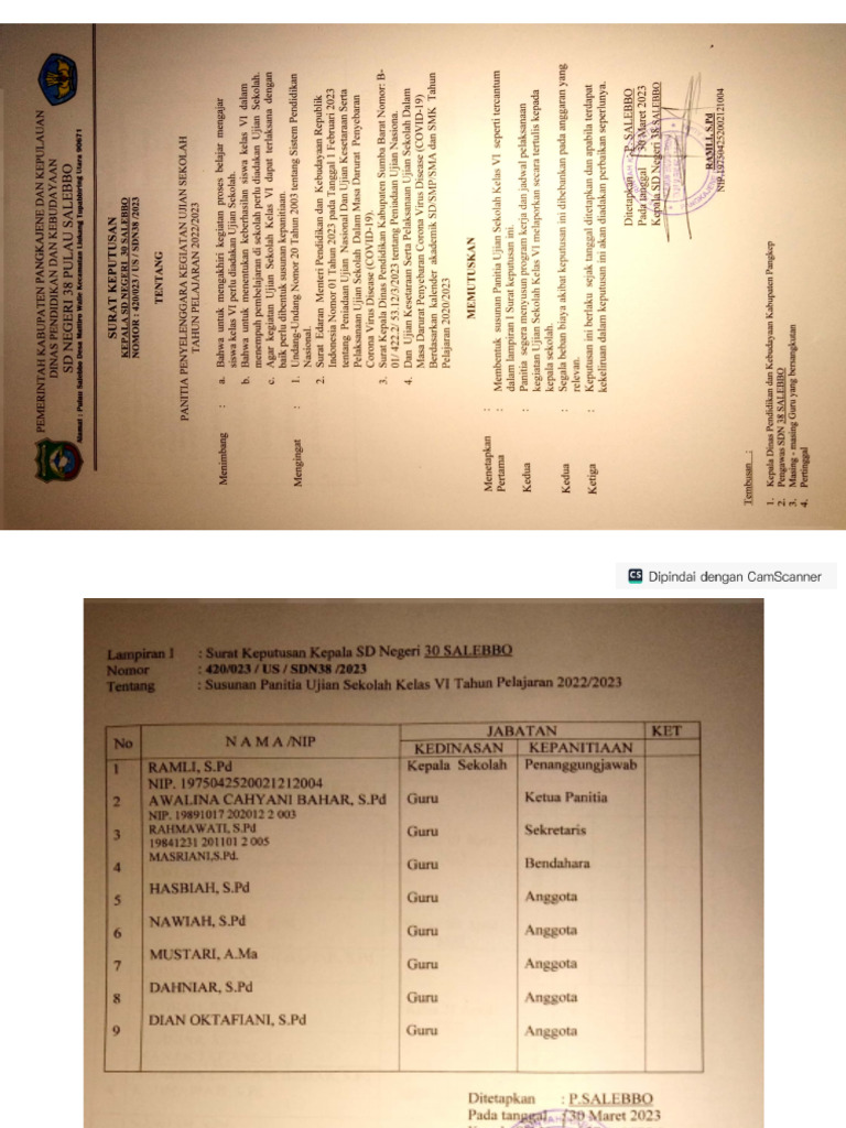 SK Uas SDN 38 Salebbo | PDF
