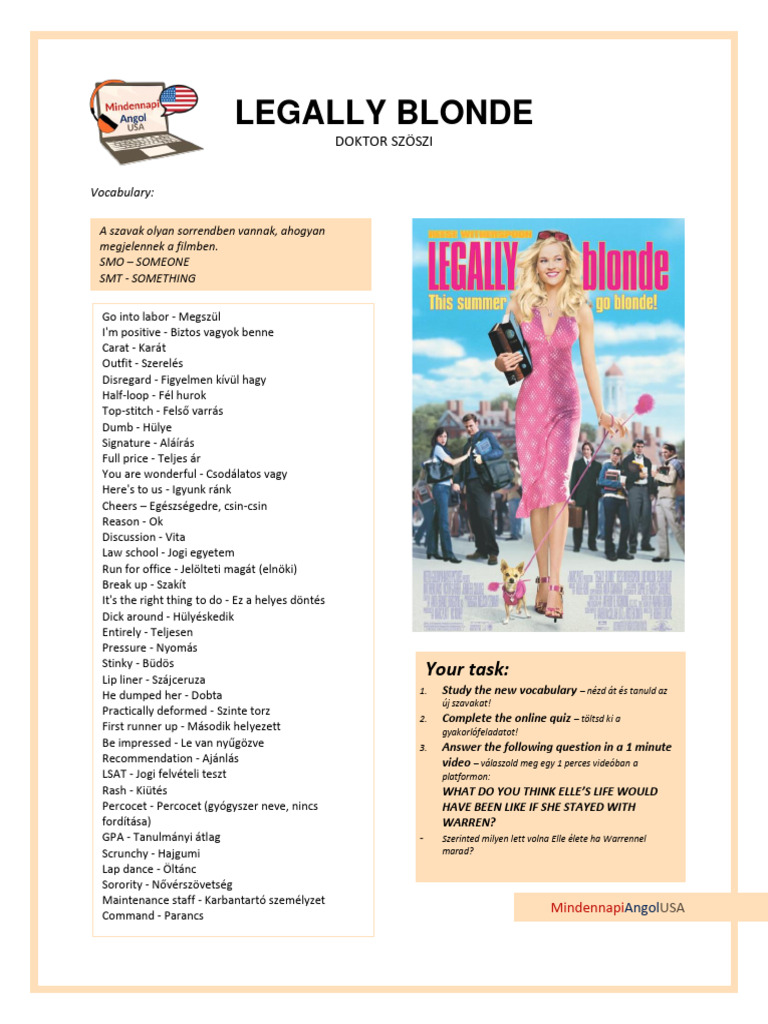 Legally Blonde | PDF