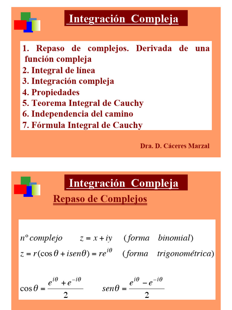 Integrallinea Compleja | PDF | Integral | Análisis