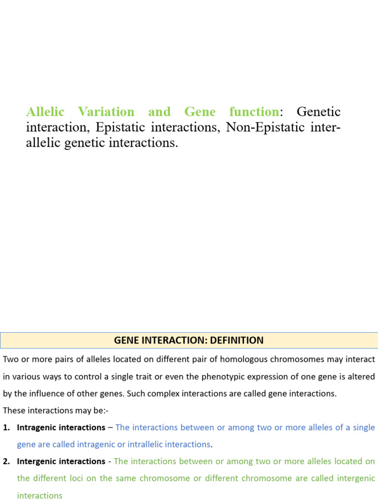 Complete Unit 4 Molecular Genetics | PDF | Dominance (Genetics) | Allele