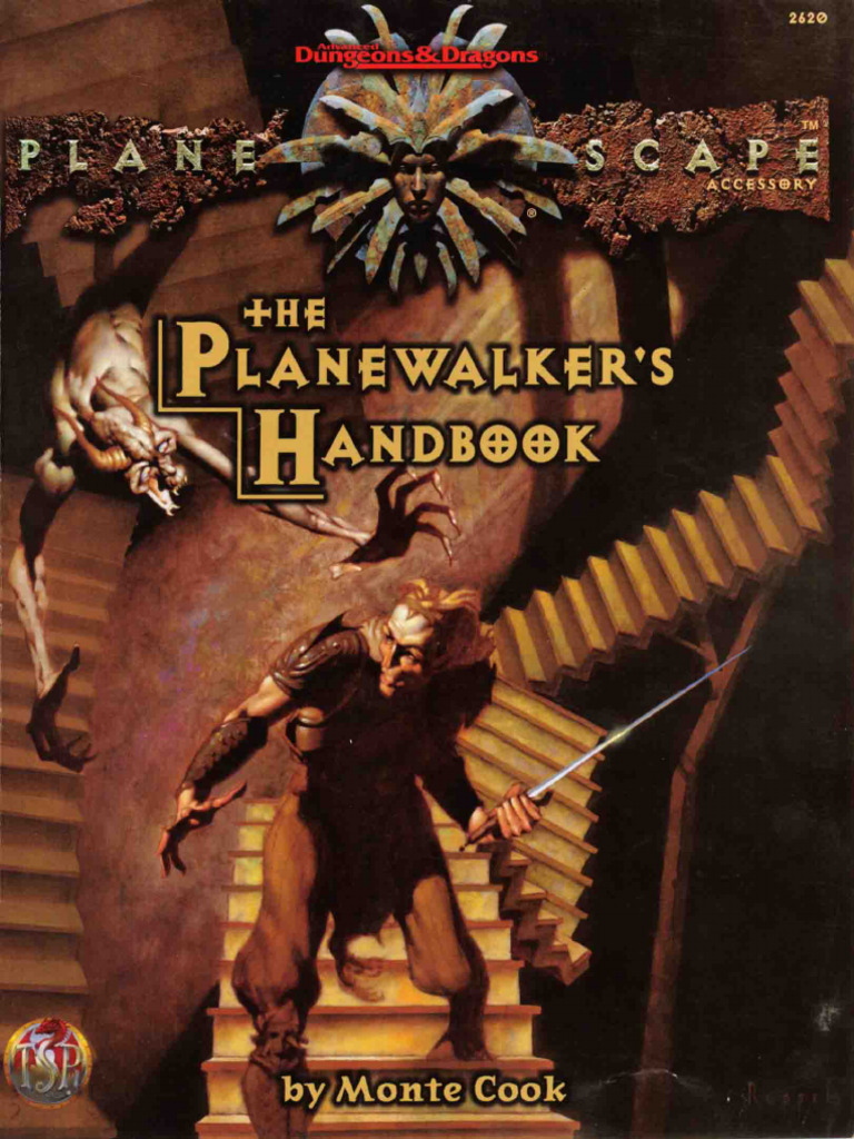 ADnD Planescape The Planeswalker's Handbook - Accessory | PDF