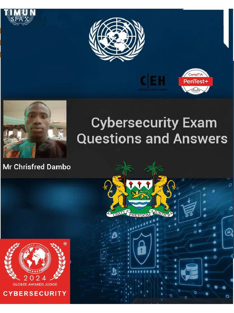 Cybersecurity Exam Questions and Answers | PDF