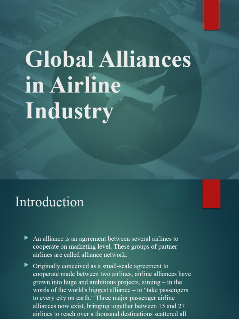 Airline Global Alliances | PDF | Airlines | Transport Companies