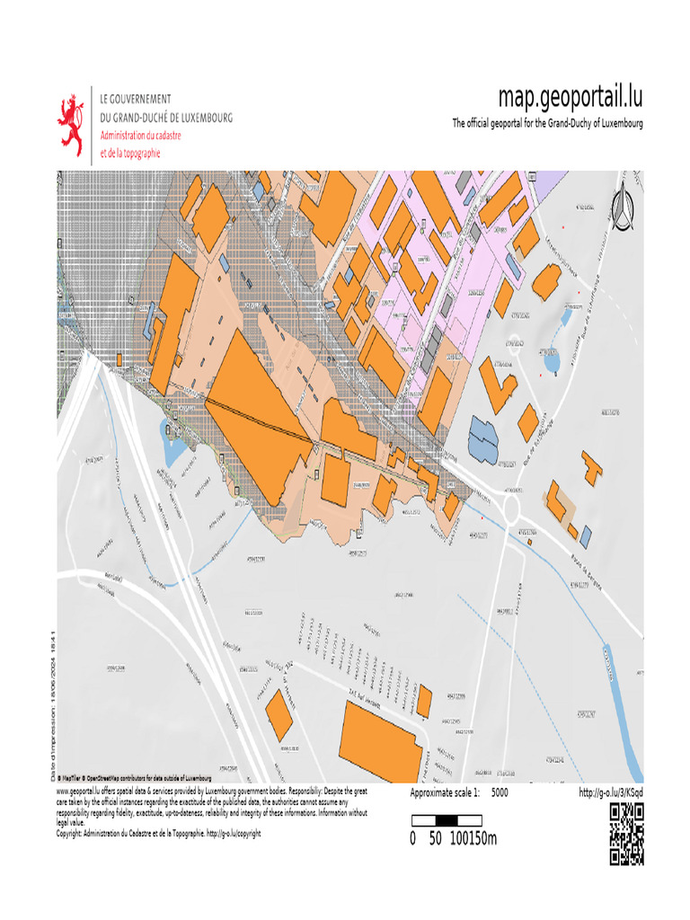 Map Geoportal Lu | PDF