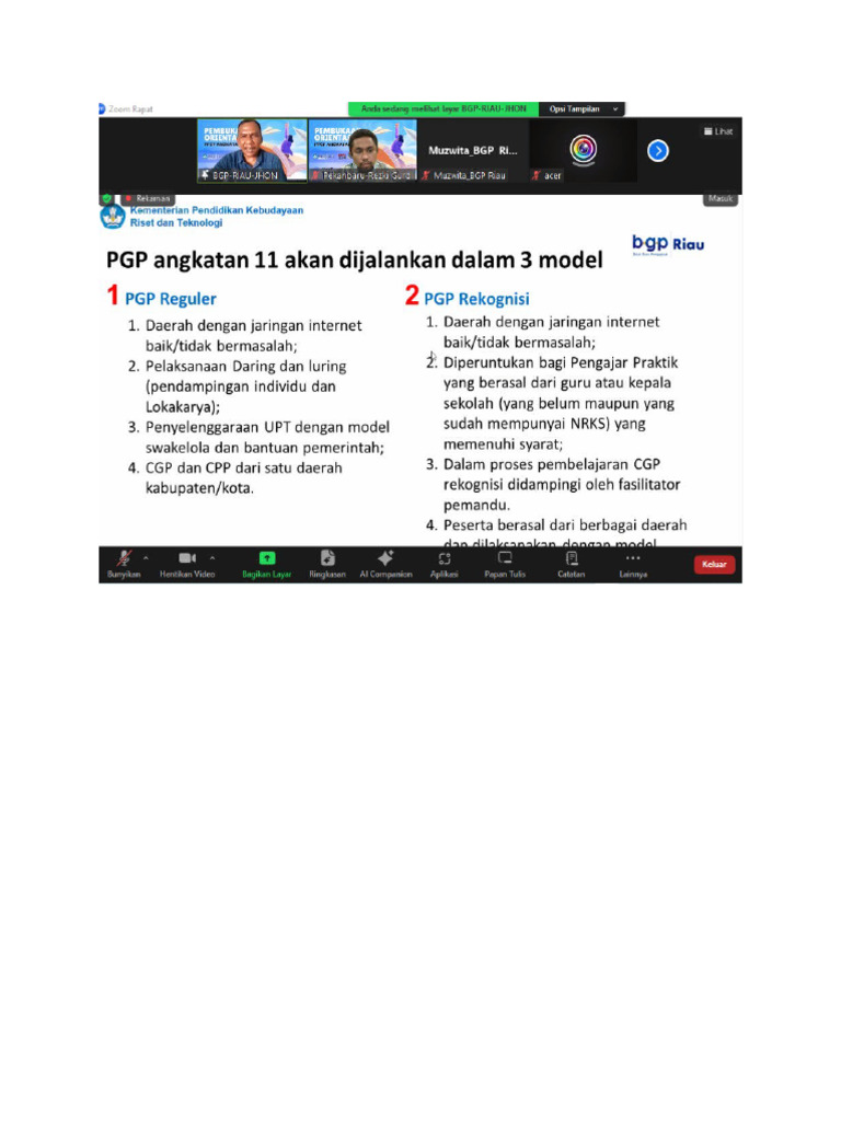 Zoom Pembukaan | PDF