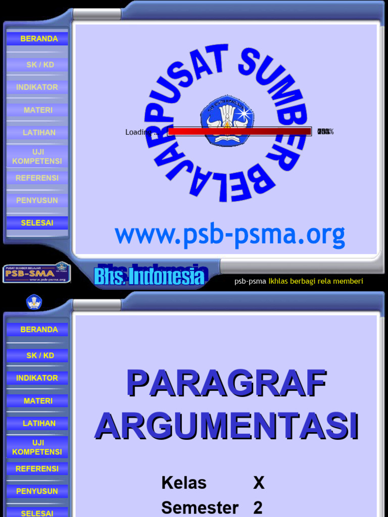 Paragraf Argumentatif | PDF | Kajian Bahasa Asing