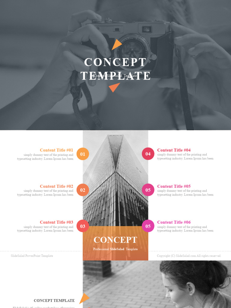 Concept PowerPoint Template | PDF | Microsoft Power Point