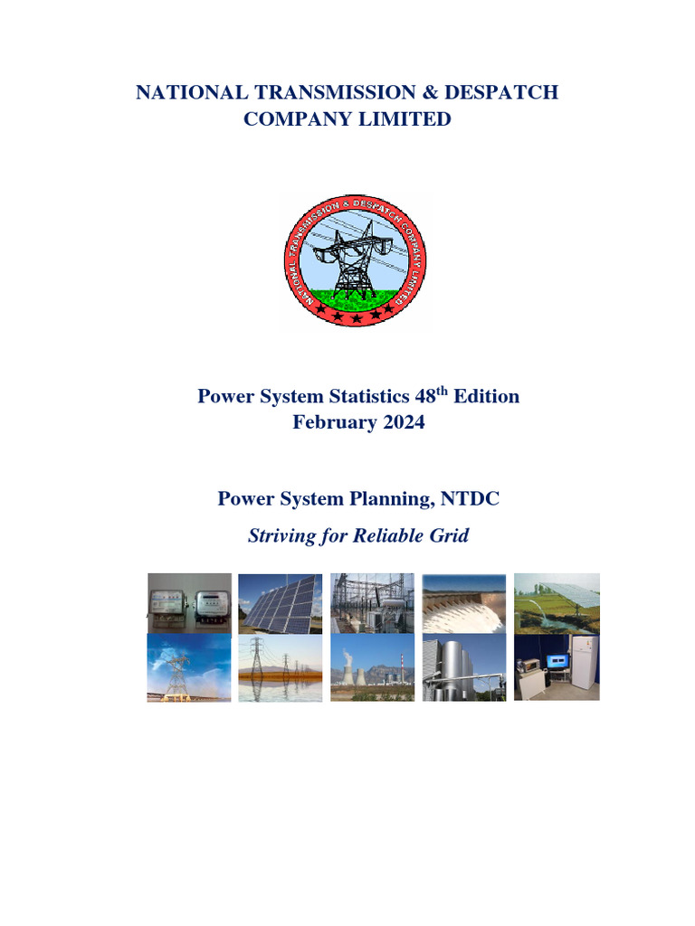 Power System Statistics 48 | PDF | Electric Power Transmission | Electric Power Distribution