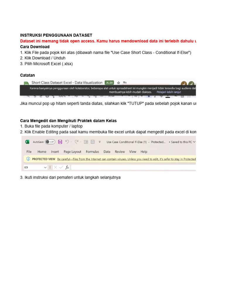 Use Case Short Class - Conditional If-Else | PDF