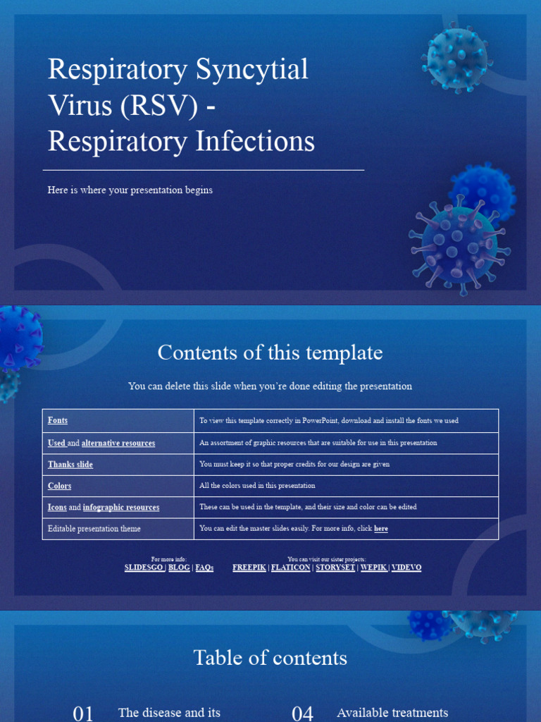 Respiratory Syncytial Virus (RSV) - Respiratory Infections by Slidesgo ...
