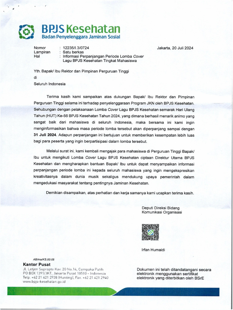 BPJS Lomba Cover - 0001 | PDF