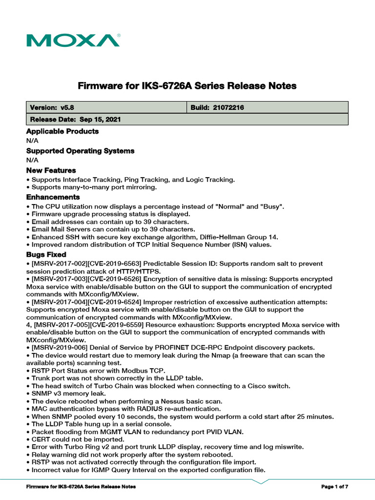 IKS-6726A Series - Moxa-Iks-6726a-Series-Firmware-V5.8.rom - Software ...
