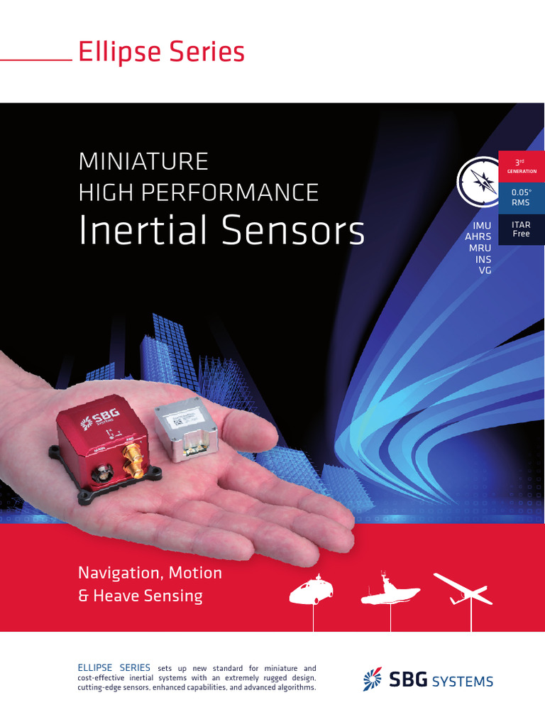 Ellipse Series Leaflet | PDF | Inertial Navigation System | Computer Engineering