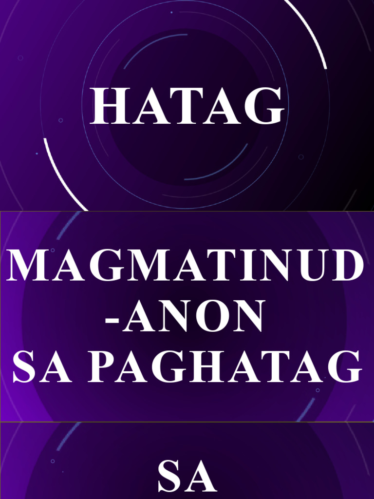 HATAG | PDF