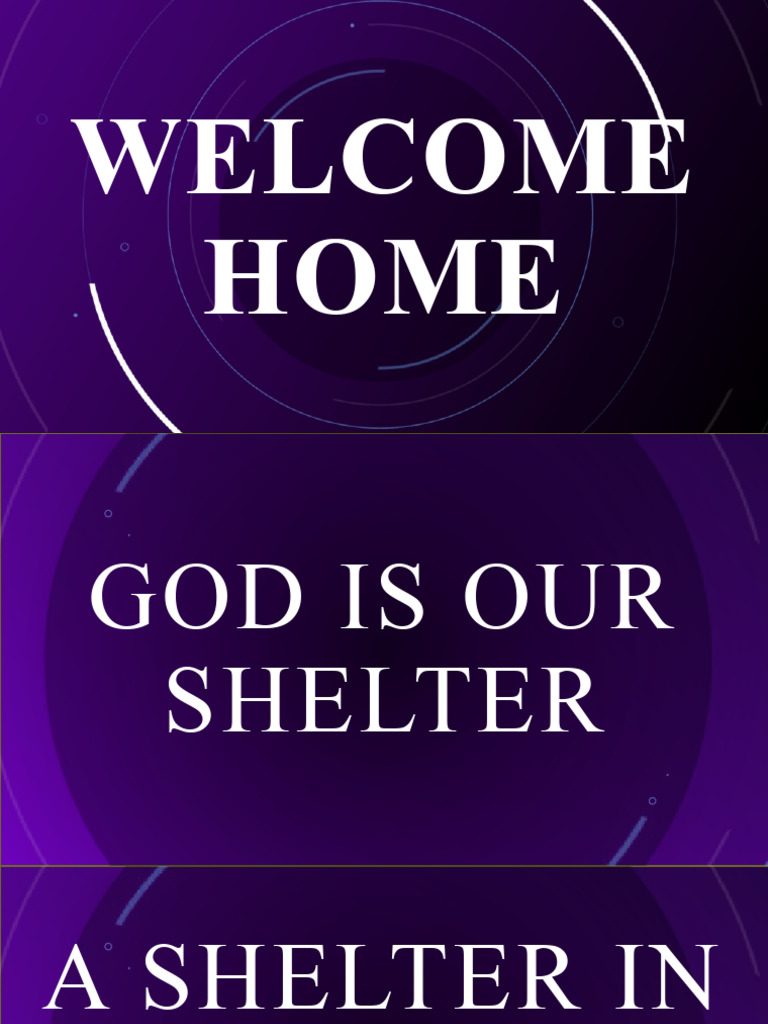 Welcome Home | PDF