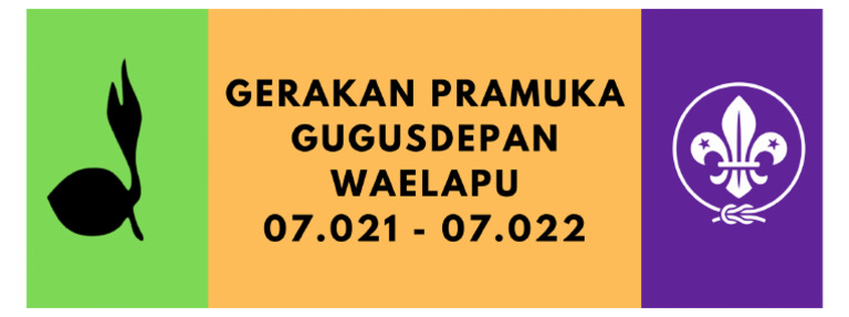 Spanduk Papan Nama Gudep Pramuka | PDF