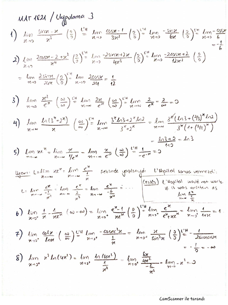 Uygulama Sorulari 3-Practice Questions 3 | PDF