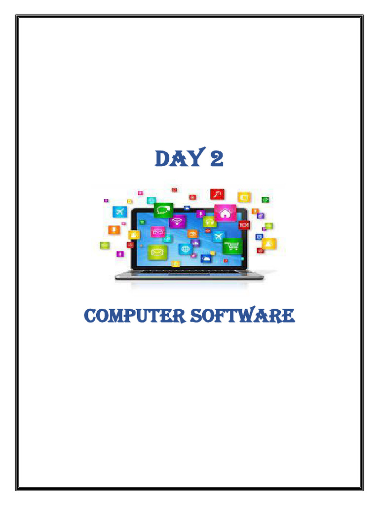 Computer Software | PDF | Software | Operating System Computer Software | PDF | Software | Operating System