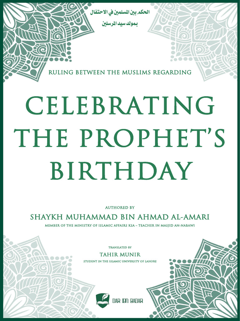 Celebrating The Prophet's Birthday | PDF | Prophets And Messengers In ...