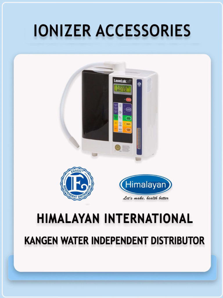 Kangen Product List New | PDF